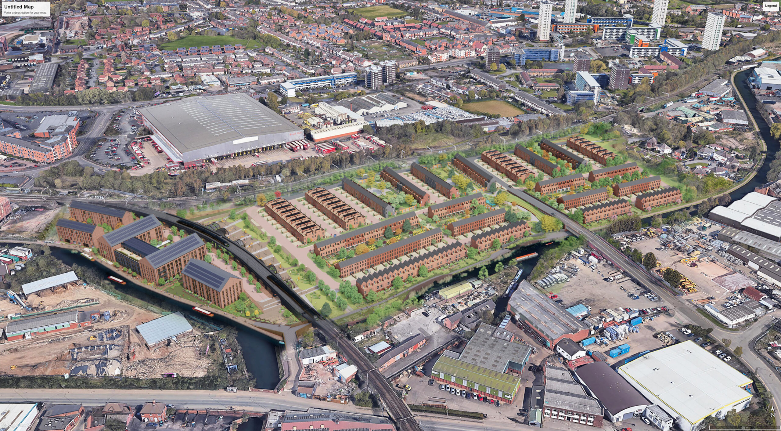 Wavensmere Homes Submits Plans for £150m Wolverhampton Canalside South ...